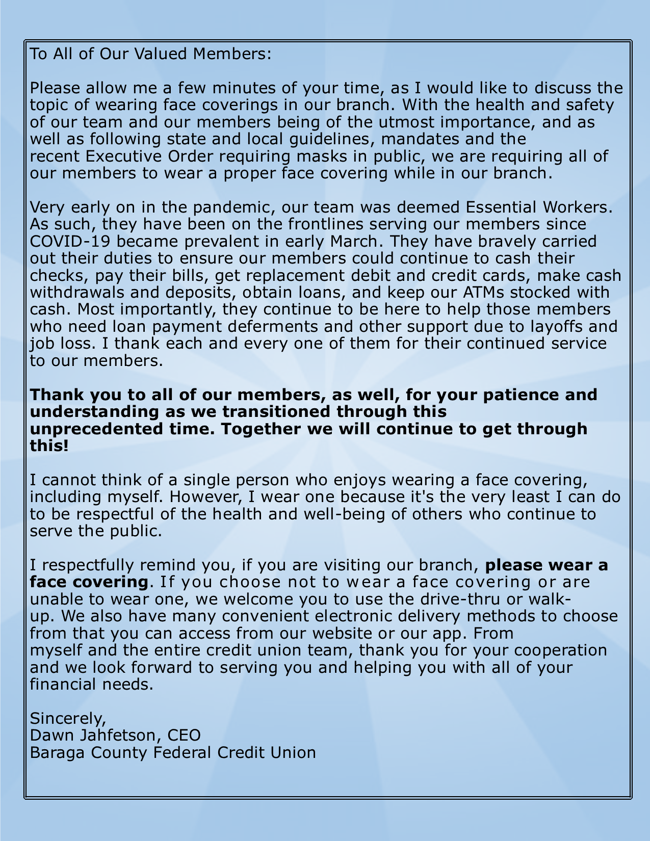 Baraga County FCU: Home Page